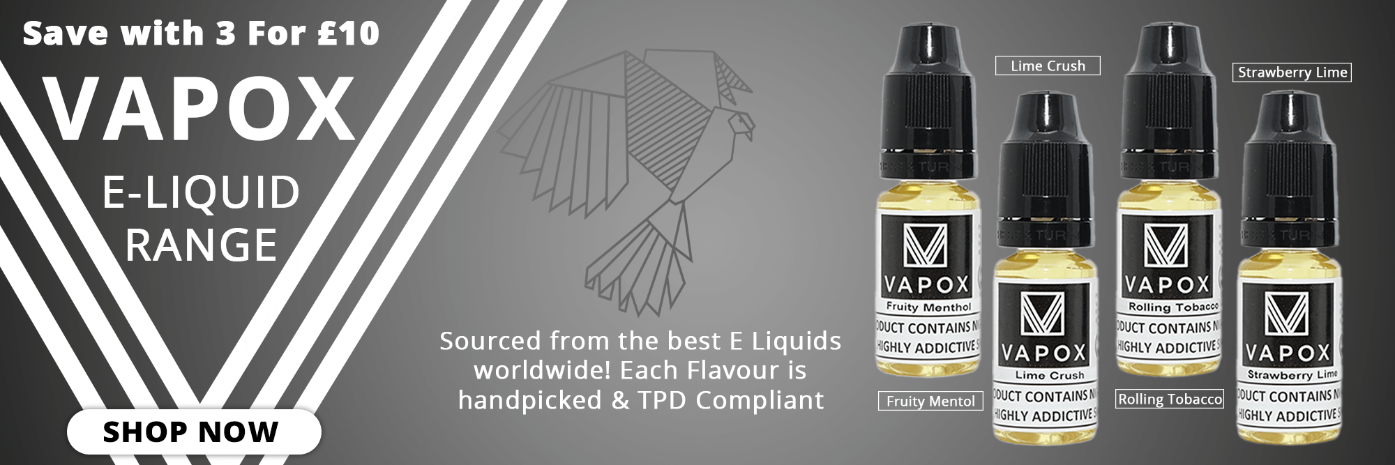 Vapox Vape UK Shop | E-liquids | Kits | Pods | Free Delivery